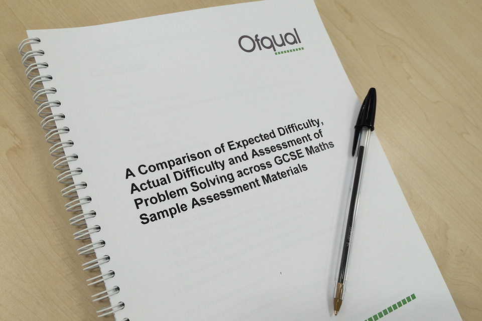 GCSE maths, final decisions – The Ofqual blog